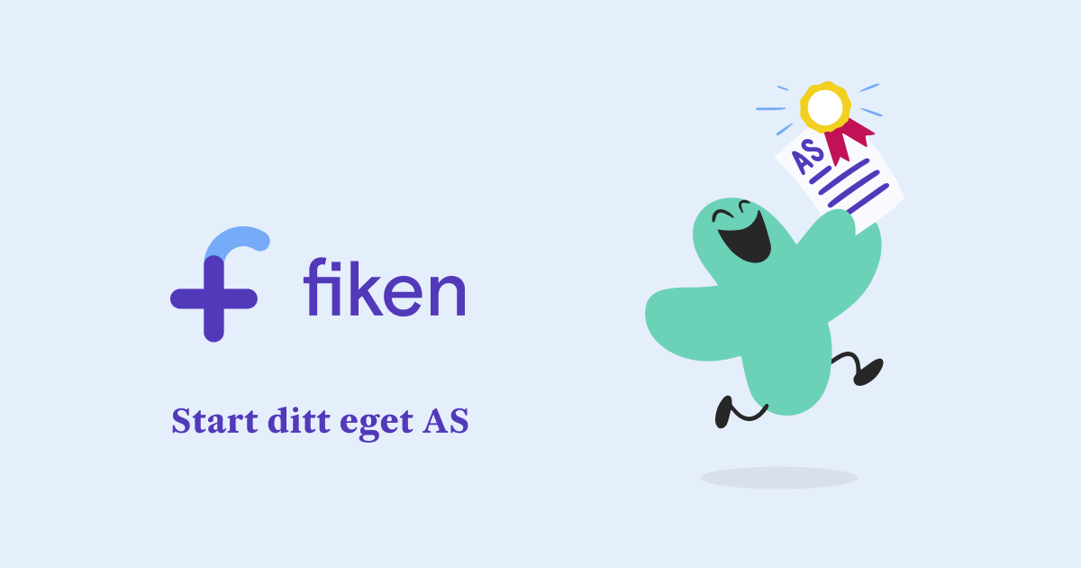 Start ditt eget AS – enkelt og gratis – Fiken